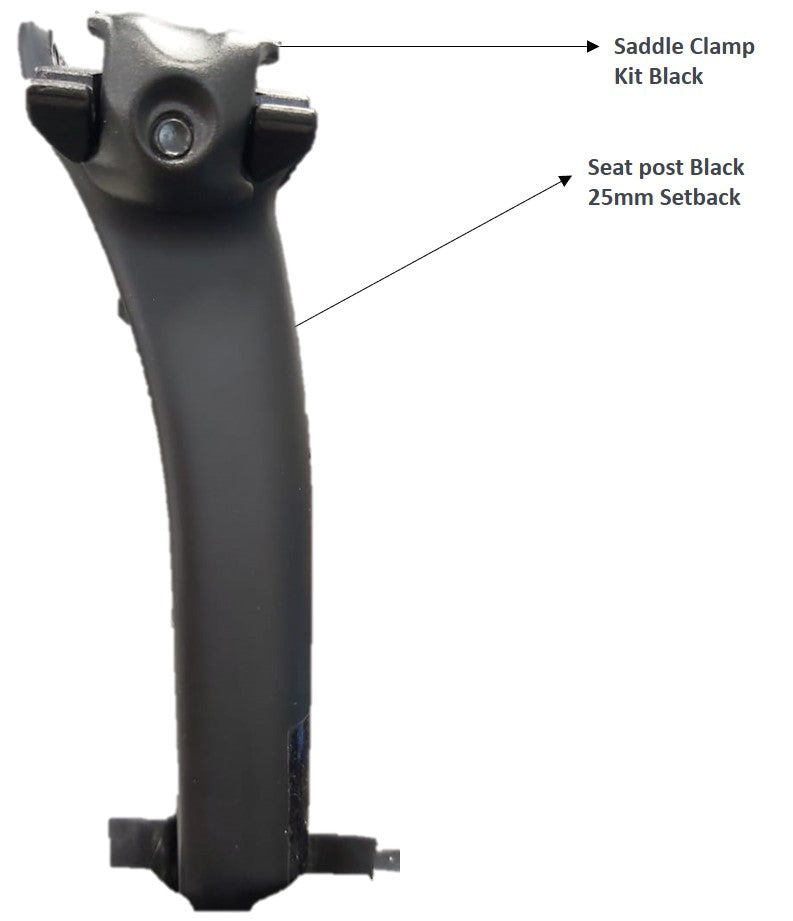 NS1 Seatpost Black 25mm Setback – Ventum Middle East