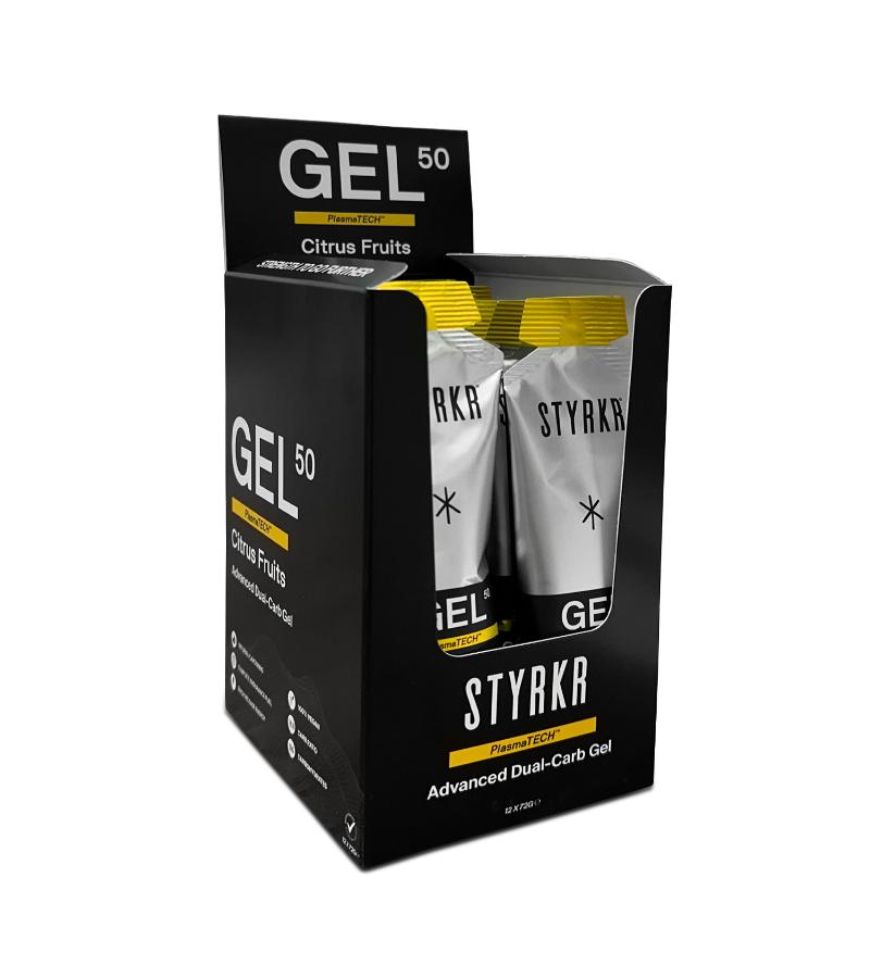 STYRKR - GEL50 Dual-Carb Energy Gel Citrus Fruits – Ventum Middle East